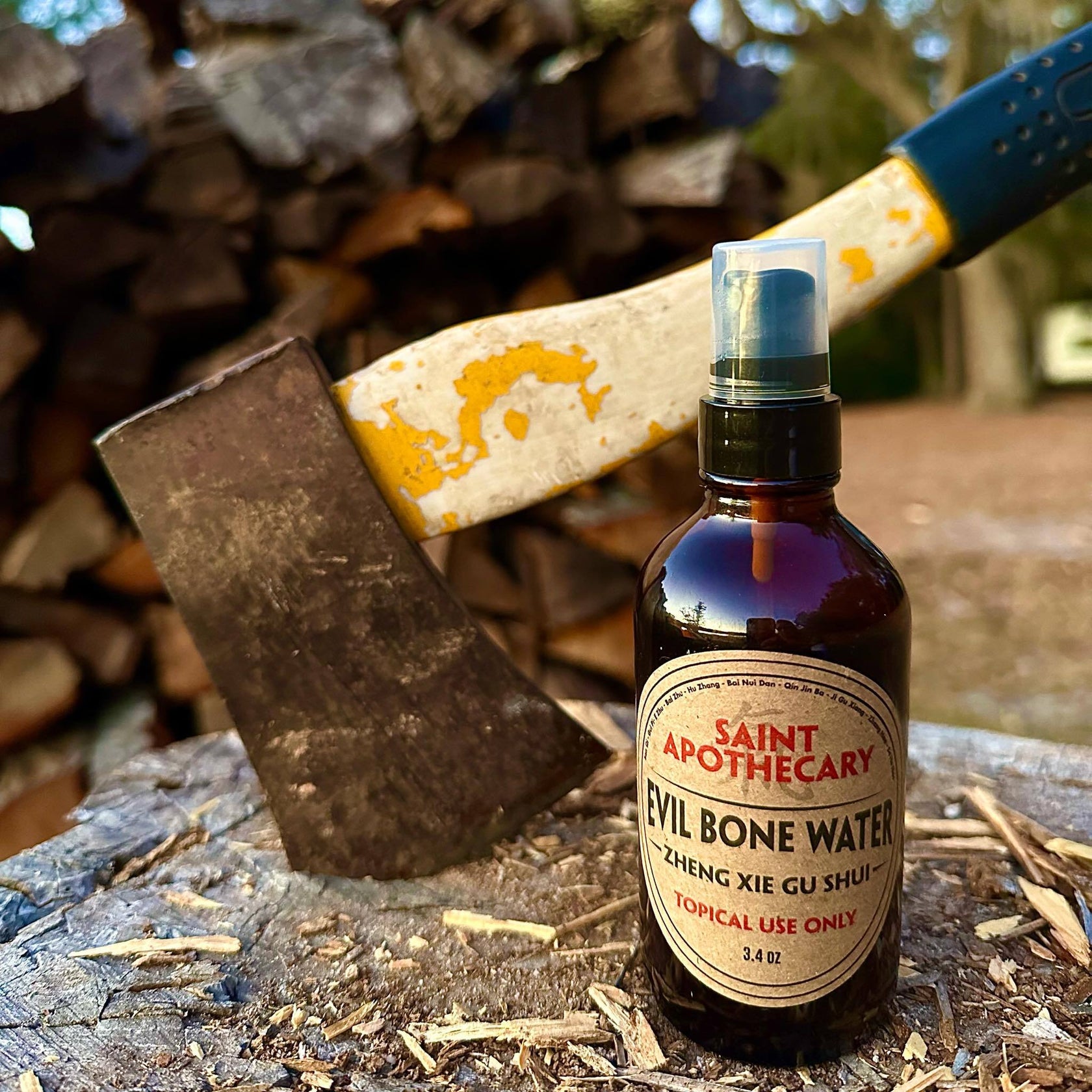 Evil Bone Water |Pain Relief Liniment | Fast Acting Muscle & Joint ...